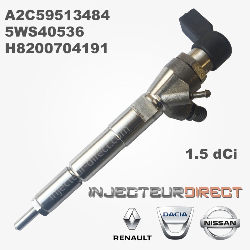 INJECTEUR SIEMENS-VDO 1.5dCi NEUF A2C59513484 8200903034 H8200704191 ...