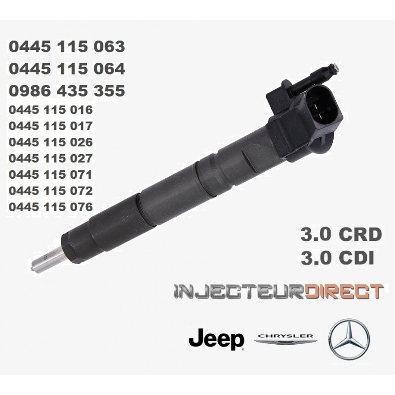 INJECTEUR BOSCH 0445115063 - 0445115027 A6420700487 A6420701387 ...