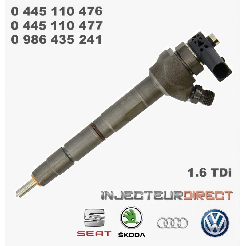 INJECTEUR BOSCH 1.6TDI 0445110476 0445110477 NEUF - Injecteur Direct