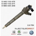 INJECTEUR BOSCH 0445110471 0445110470 2.0 TDI 04L130277C 04L130277K