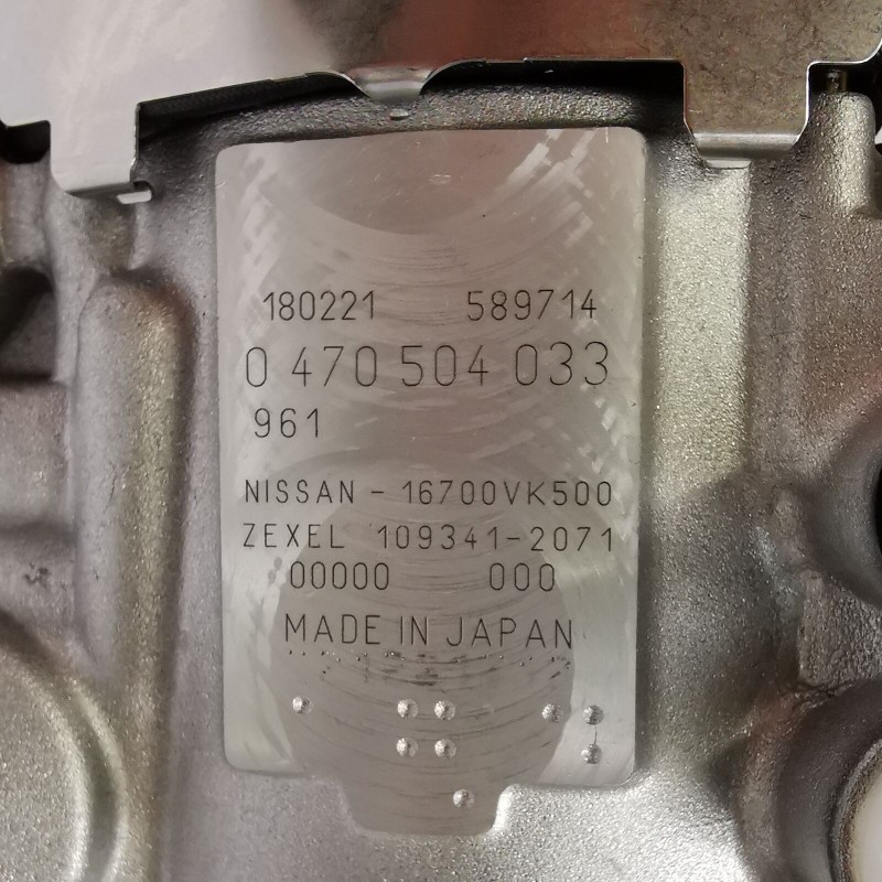 POMPE A INJECTION BOSCH 0470504033 2.5 dCi Nissan