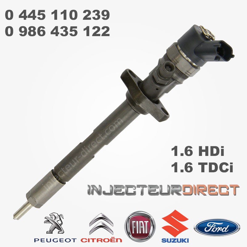 INJECTEUR BOSCH 0445110239 - 0986435122 - Injecteur Direct