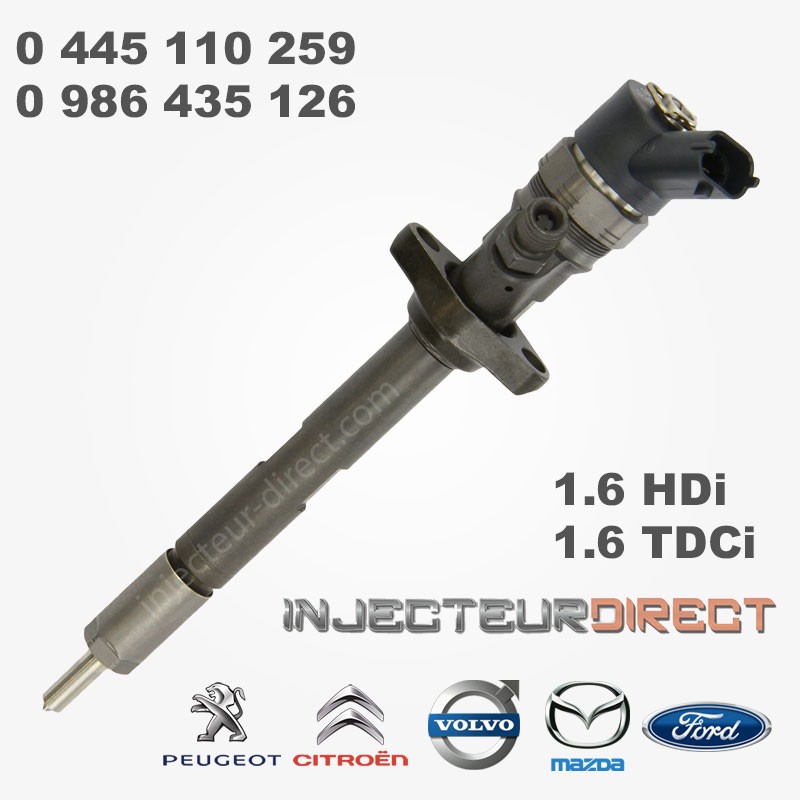 INJECTEUR BOSCH 0445110259 - 0986435126 - Injecteur Direct