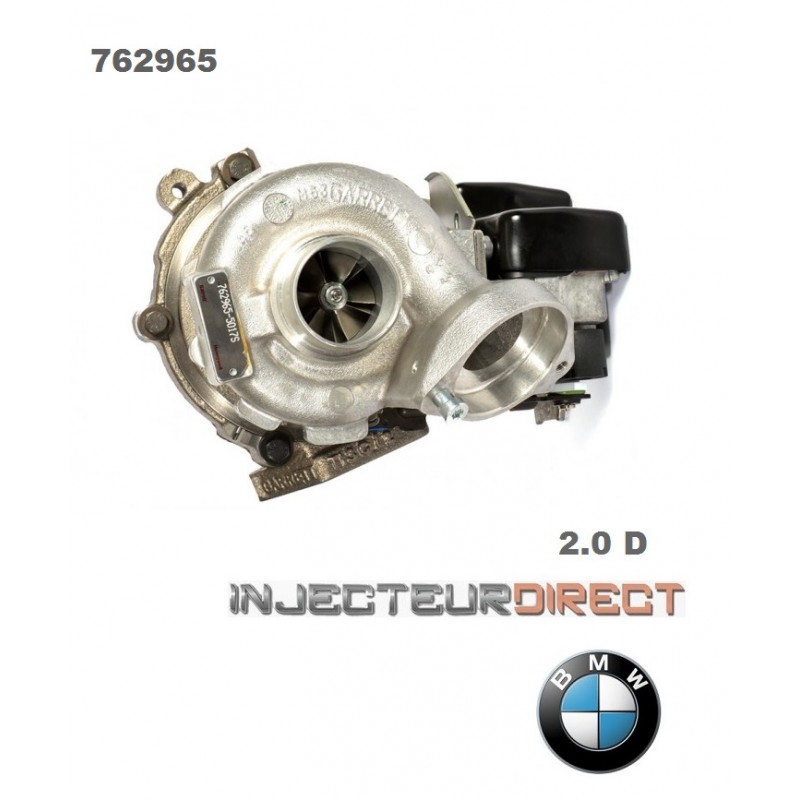 TURBO GARRETT 762965 BMW 520D X3 - Injecteur Direct