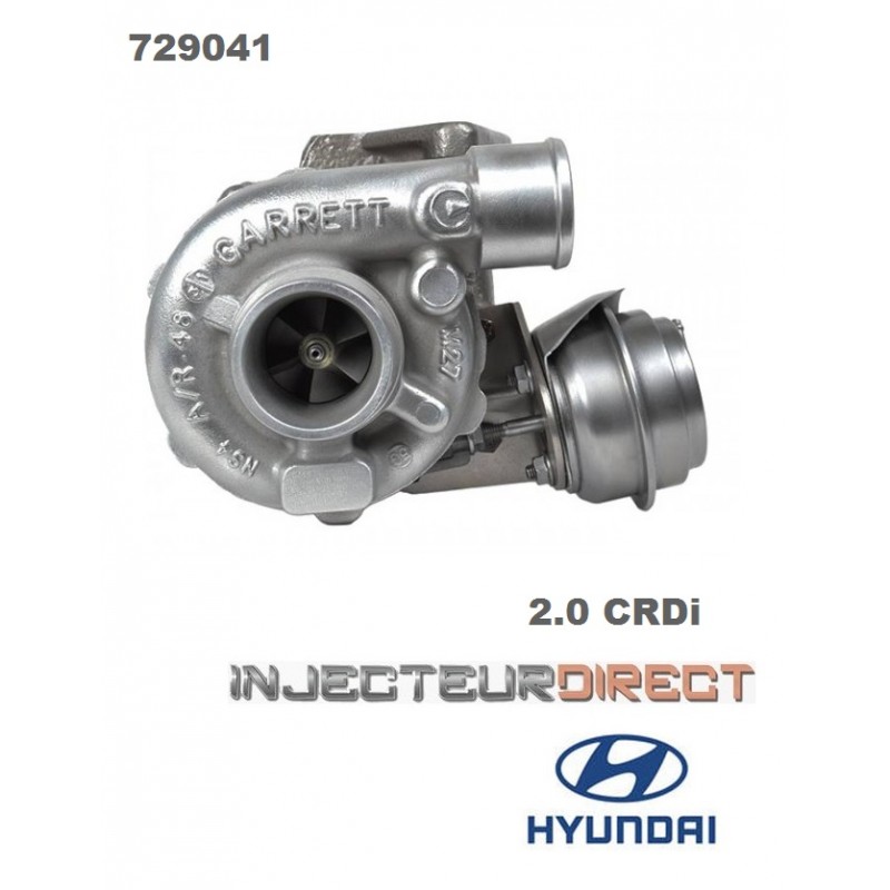 TURBO GARRETT 729041 2.0 CRDI - Injecteur Direct