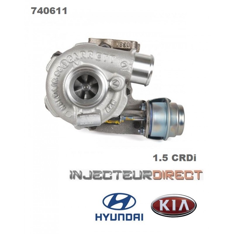 TURBO GARRETT 740611 1.5 CRDI - Injecteur Direct