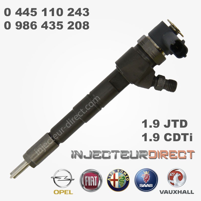INJECTEUR BOSCH 0445110243 0986435108 0986435104 - Injecteur Direct