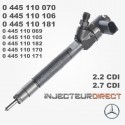 INJECTEUR BOSCH 0445110070 - A6110700887 0445110106